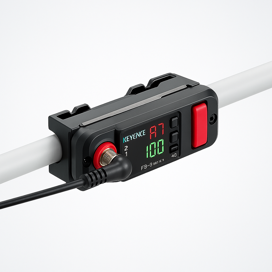 Keyence Clamp-On Flow Sensor (FD-Q Series) – OmniLyte
